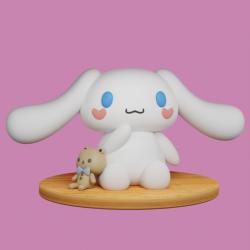 sanrio drawing cute facil dibujos de cinnamoroll 3D Models | Page 1 ...