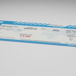 dummy flight ticket free download 3D Models | Page 1 | STLFinder