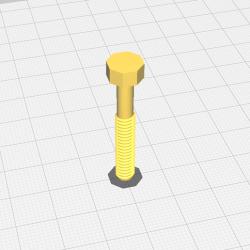 m5 80mm couintersunk threaded bolt 3D Models | Page 1 | STLFinder