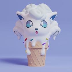 female anthro alolan vulpix pokemon naked 3D Models | Page 1 | STLFinder