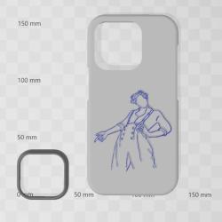 leather case iphone 14 pro measurements and dimensions 3D Models | Page ...
