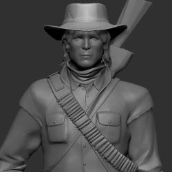 john marston face mod rdr2 3D Models | Page 1 | STLFinder