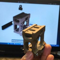 custom rfx1 micro 1x16 grn dot sight 3moa for bodyguard 2 0 3D Models ...