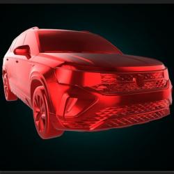 vw taos non drill front license plate holder 3D Models | Page 1 | STLFinder