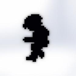 zelda 2 link sprite 3D Models | Page 1 | STLFinder