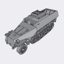 brickmania sdkfz 251 b halftrack personnel carrier 3D Models | Page 1 ...