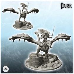 ionus cryptborn kitbash as chaos lord on dragon 3D Models | Page 1 ...