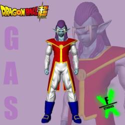 dragon ball movie villains dragon ball super manga art 3D Models | Page ...