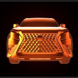 lexus gx460 black emblem vinyl decal front grille 3D Models | Page 1 ...