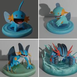 swampert mega 3D Models | Page 1 | STLFinder