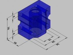 sc8uu ball bearing block for lm8uu ball bearing analog 3d models | Page ...