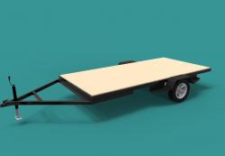 download cad utility trailer 3D Models | Page 1 | STLFinder