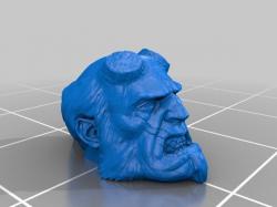 hellboy head 3D Models | Page 1 | STLFinder