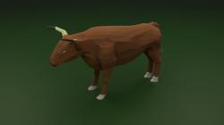 low poly bull 3d models | Page 1 | STLFinder