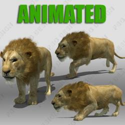lion animated 3D Models | Page 1 | STLFinder