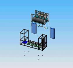 Diagram Commerical Refrigeration System Parrell Rack [diagra