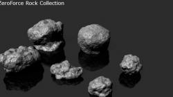 rock granite high and low poly 3d models 【 STLFinder