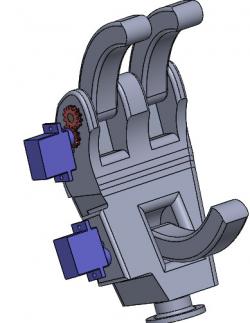 servo motor gripper 3d models 【 STLFinder