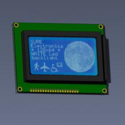 128x64 dot matrix lcd display 3d models 【 STLFinder