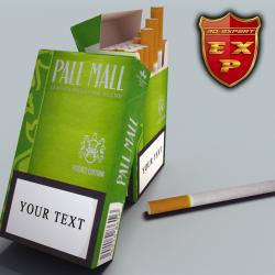pall mall orange cigarettes 3D Models | Page 1 | STLFinder