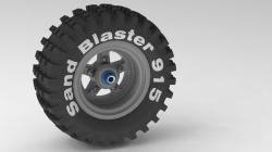 sand blaster tire wheel rc 3D Models | Page 1 | STLFinder