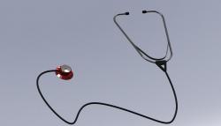 free image of stethoscope 3D Models | Page 1 | STLFinder