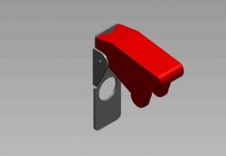 walmart 4 5 mm dia resistance rubber toggle switch cover 3D Models ...