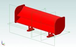 car rear wing 3D Models | Page 1 | STLFinder