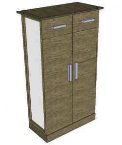 draw shoe rack 3d models 【 STLFinder