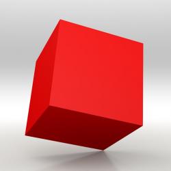 red 3d cube | Page 1 | STLFinder