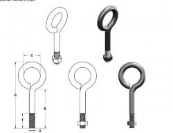 Turned Eye Bolt 3D Models | Page 1 | STLFinder