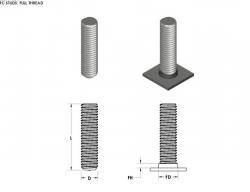 ht stud full thread m20 x 350mm 3D Models | Page 1 | STLFinder