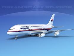 airbus a380 800 malaysia airlines 3D Models | Page 1 | STLFinder