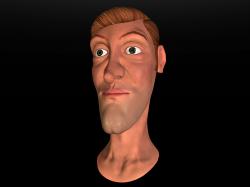 cartoon head 3d model 【 STLFinder