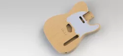 fender telecaster body - Free 3D Model | STLFinder
