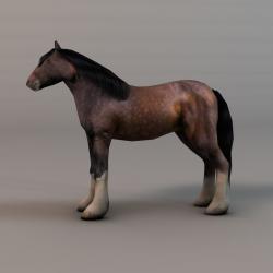 Low Poly Draft Horse 3D Models | Page 1 | STLFinder