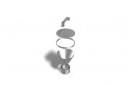3m command damage free hanging small stainless steel metal hooks 4 ea ...