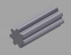 spline shaft size chart 3D Models | Page 1 | STLFinder