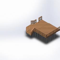 bi level deck 3D Models | Page 1 | STLFinder