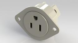 flanged receptacle 3D Models | Page 1 | STLFinder