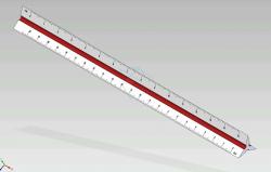 triangular scale ruler 3d models 【 STLFinder