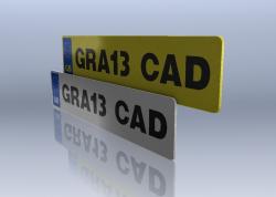 number plates generator 3d models 【 STLFinder