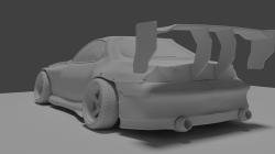 mazda rx7 car model widebody 【 STLFinder