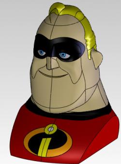 mr incredible diorama 3D Models | Page 1 | STLFinder