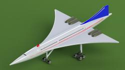 concorde supersonic aircraft 3d models 【 STLFinder