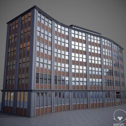 Curved Building 3d models 【 STLFinder
