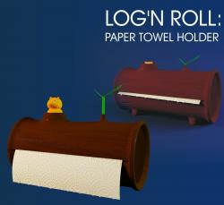 rolling paper holder 3d models | Page 1 | STLFinder