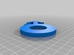 male symbol pendant for austin powers costume tr 3D Models | Page 1 ...