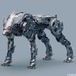 metal wolf 3d models 【 STLFinder