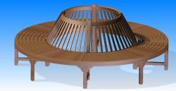 bench around tree 3D Models | Page 1 | STLFinder